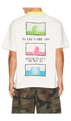PLEASURES X Talking Heads Speaking Heavyweight Tee