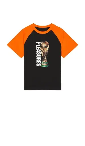 PLEASURES Trophy Raglan Tee