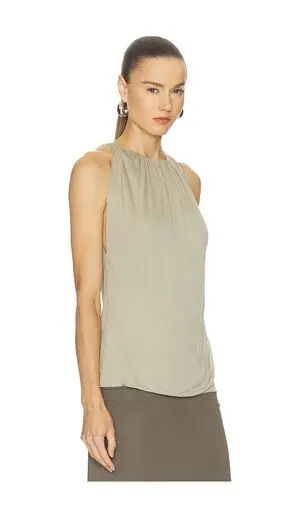 GEEL Perla Top In Olive