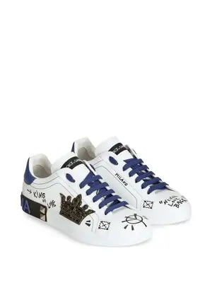 Dolce & Gabbana Portofino Sneakers - Blue