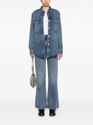 MARANT Belvira Flared High-waisted Jeans