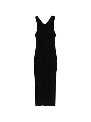 SELF-PORTRAIT Long Dress - Black