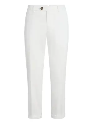 Brunello Cucinelli Dyed Trousers - White