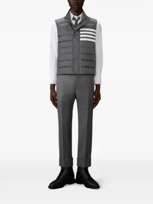 Thom Browne Vest With 4 Side Pockets