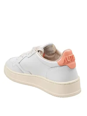 AUTRY Medalist Low-top Leather Sneakers - White
