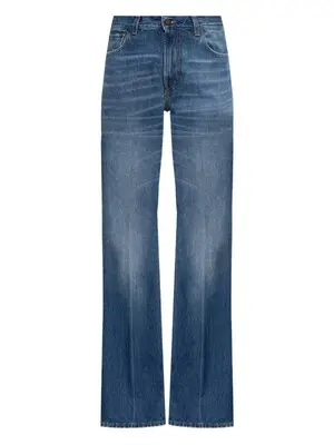 HAIKURE Flora Flared Jeans - Blue