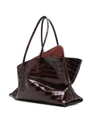 Attico La Passeggiata Medium Tote Bag - Red