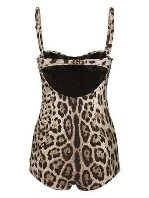 Dolce & Gabbana Leopard Swimsuit