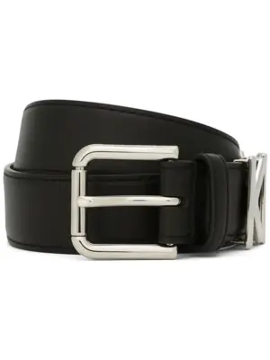 TOM FORD Belt With Logo Buckle - Black