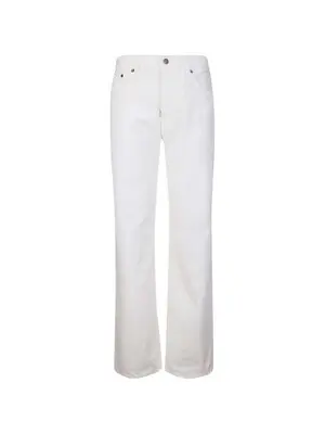 TOM FORD Jeans With Logo Patch - White