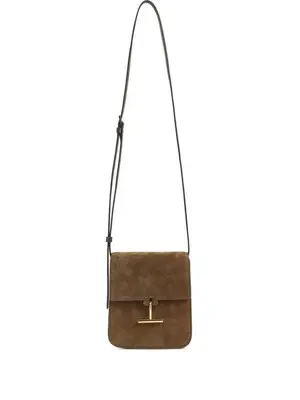 TOM FORD T-strap Shoulder Bag - Brown