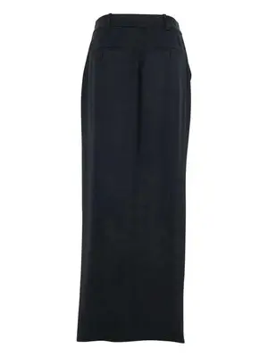 TOM FORD Long Skirt With Slit And Buttons