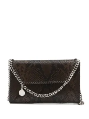 Stella McCartney Shoulder Bag With Chain - Brown