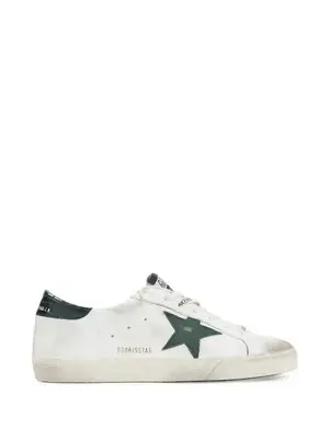 GOLDEN GOOSE Super Star Nappa Upper Suede Toe And Tongue Leather Star - White