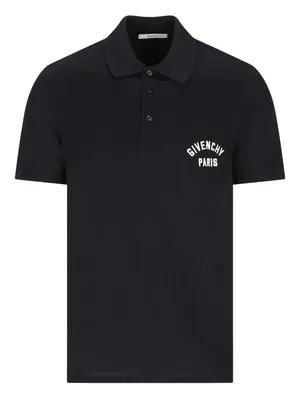 Brunello Cucinelli Logo Polo Blue