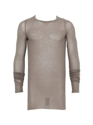 Rick Owens Long-sleeved T-shirt - Grey