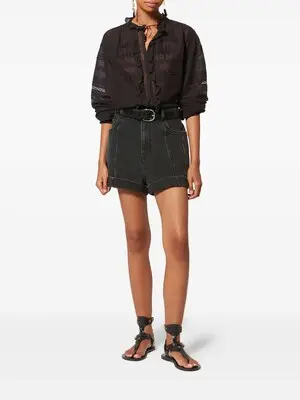 MARANT ETOILE Peline Ruffled Shirt