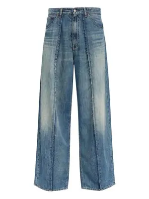 MAISON MARGIELA Jeans With Inserts - Blue