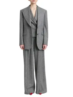 Dolce & Gabbana Mm6 Maison Margiela Wide-leg Trousers