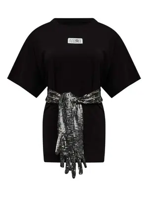MAISON MARGIELA Sequined Sweater - Black