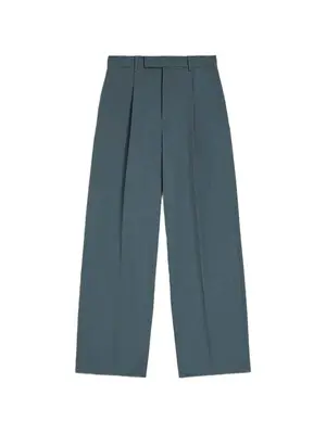 MAISON MARGIELA Cotton Trousers - Blue