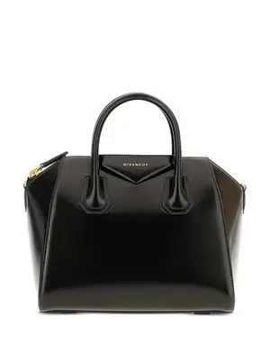 Givenchy Antigona Calfskin Tote Bag With Handle - Black