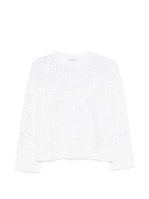 MAISON MARGIELA Crewneck Sweater - White