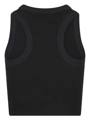 LEMAIRE Ribbed Tank Top - Black