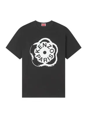 Kenzo Boke Flower 2.0" Loose-fitting Cotton T-shirt - Black