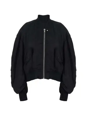 Rick Owens Ruffled Bomber Jacket