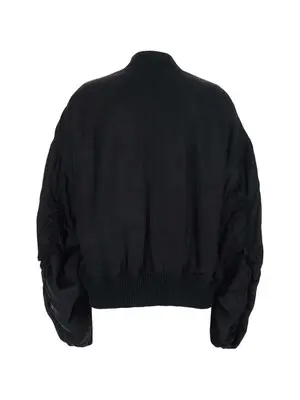 Rick Owens Ruffled Bomber Jacket