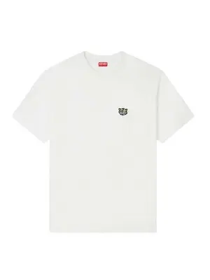 Kenzo Embroidered " Wild Tiger" Cotton T-shirt