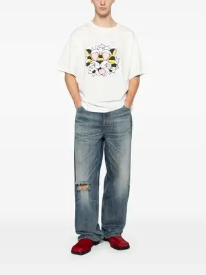 Kenzo Tiger Print T-shirt - White