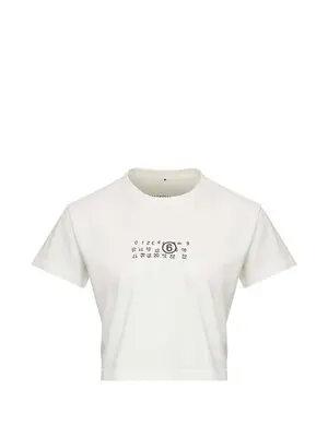 GOLDEN GOOSE Graphic Print Cotton T-shirt - White
