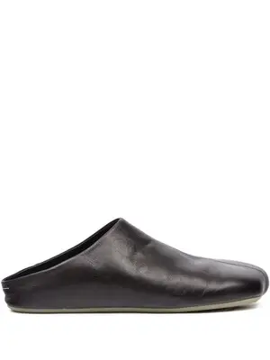 MAISON MARGIELA Square-toe Slippers - Black