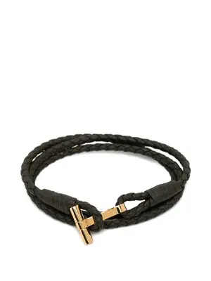TOM FORD Braided T-bar Bracelet