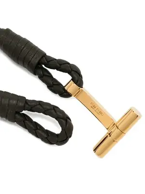 TOM FORD Braided T-bar Bracelet