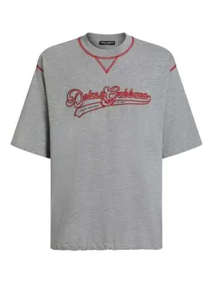 Kenzo Embroidered T-shirt Grey