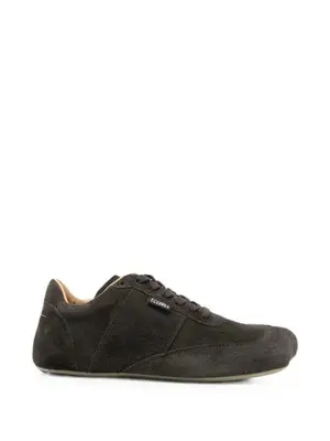 AUTRY Open" Sneakers With Perforated Toe - Brown