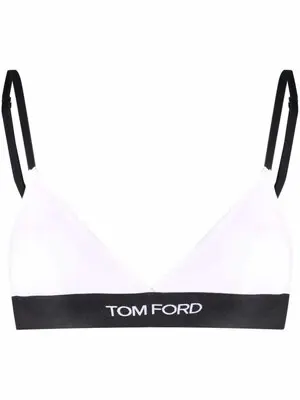 TOM FORD Triangle Bra With Logo Band