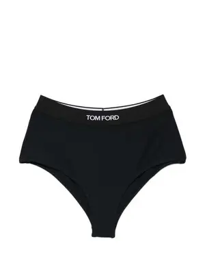 TOM FORD Briefs With Logo Band - Black