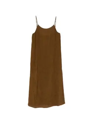 UMA WANG Anaya Midi Dress - Brown