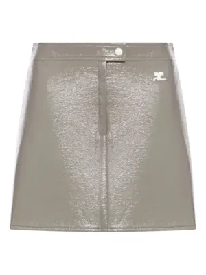 COURREGES Miniskirt With Logo
