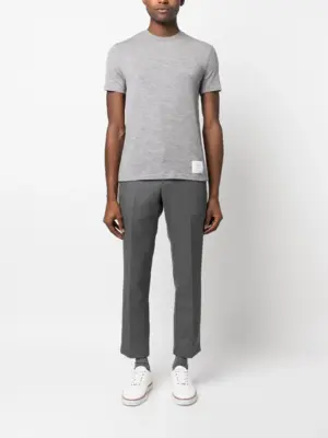 COURREGES T-shirt With Application - Grey