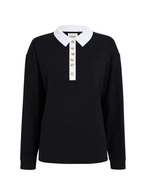 Khaite Faithful Button-up Polo