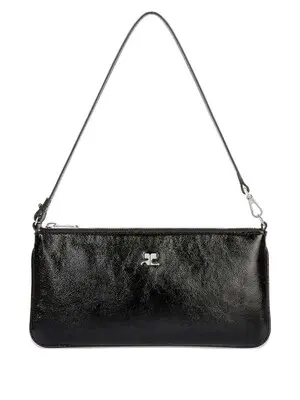 COURREGES Pouch With Appliqu - Black