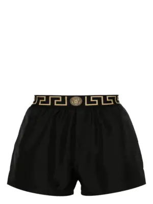 Versace Greca Border Swimsuit - Black