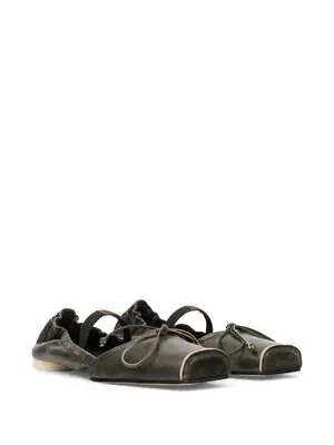 MAISON MARGIELA Square-toe Ballerinas