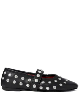 Stella McCartney Studded Ballet Flats - Black