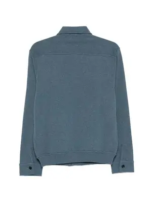 LARDINI Cotton Jacket With Buttoned Pockets